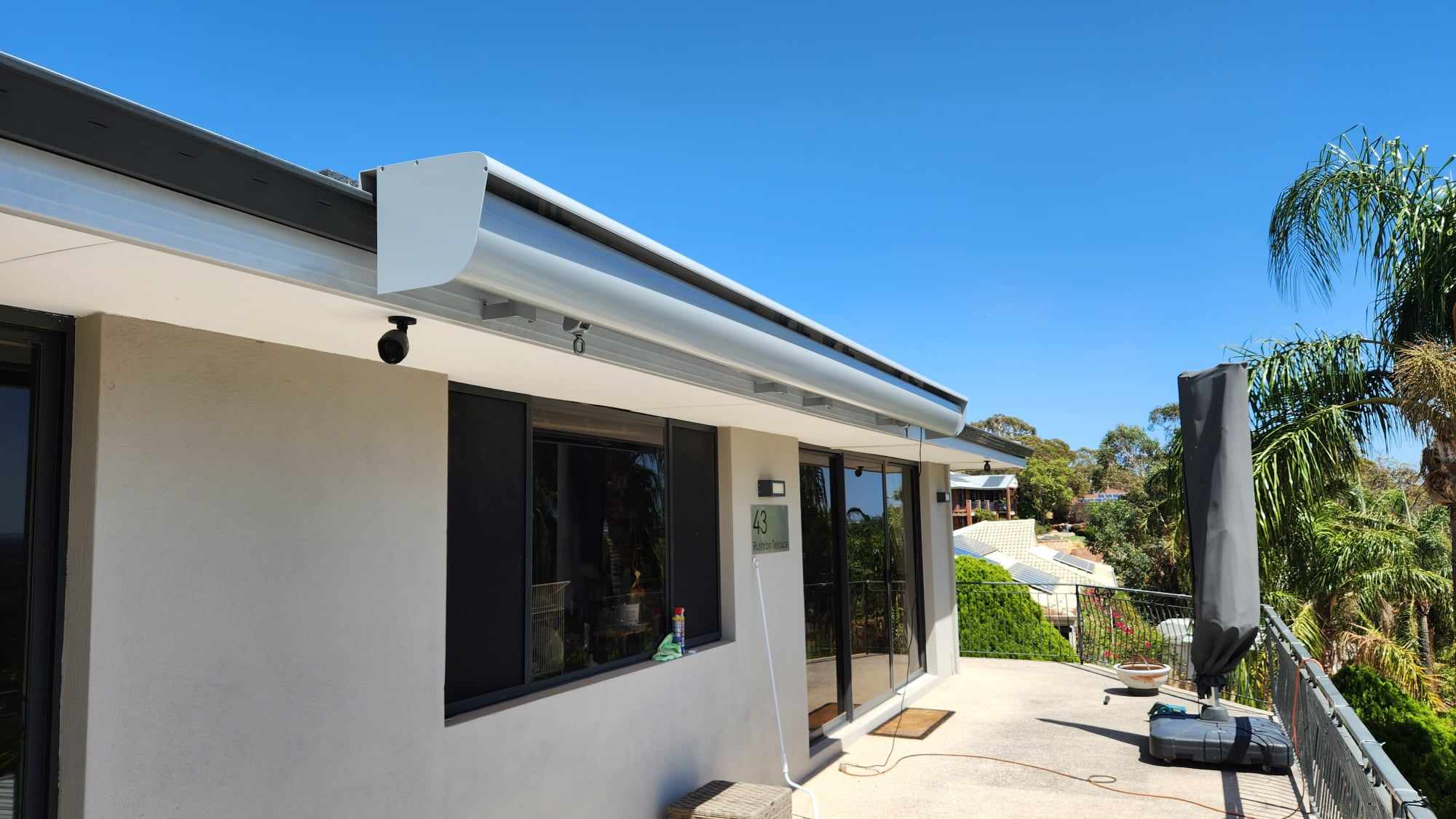 Mount Nasura | Hill Side Folding Arm Awning Installation | All About Shade