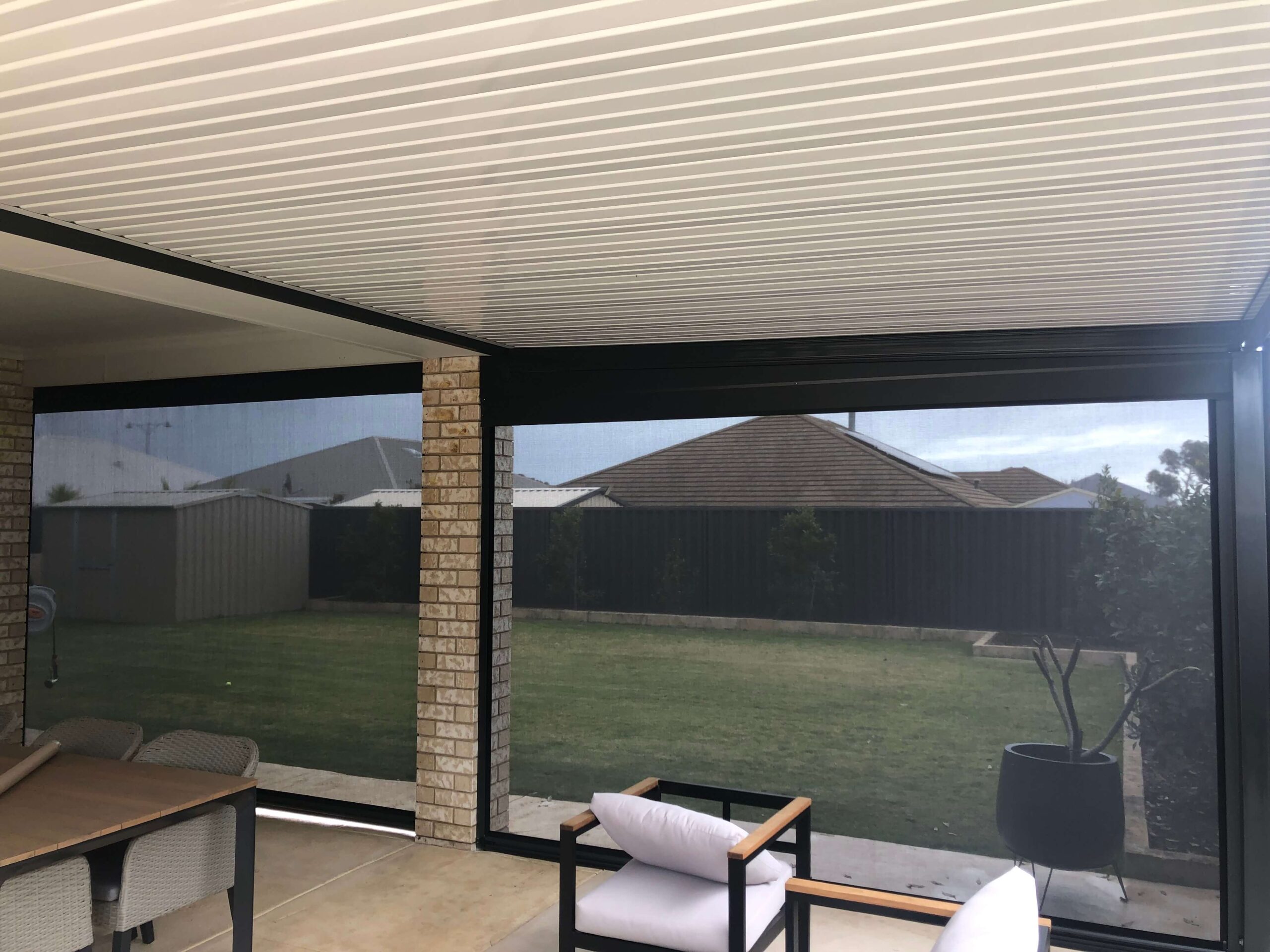 Millbridge | Backyard Entertaining with Ziptrak® Outdoor Blinds | All ...
