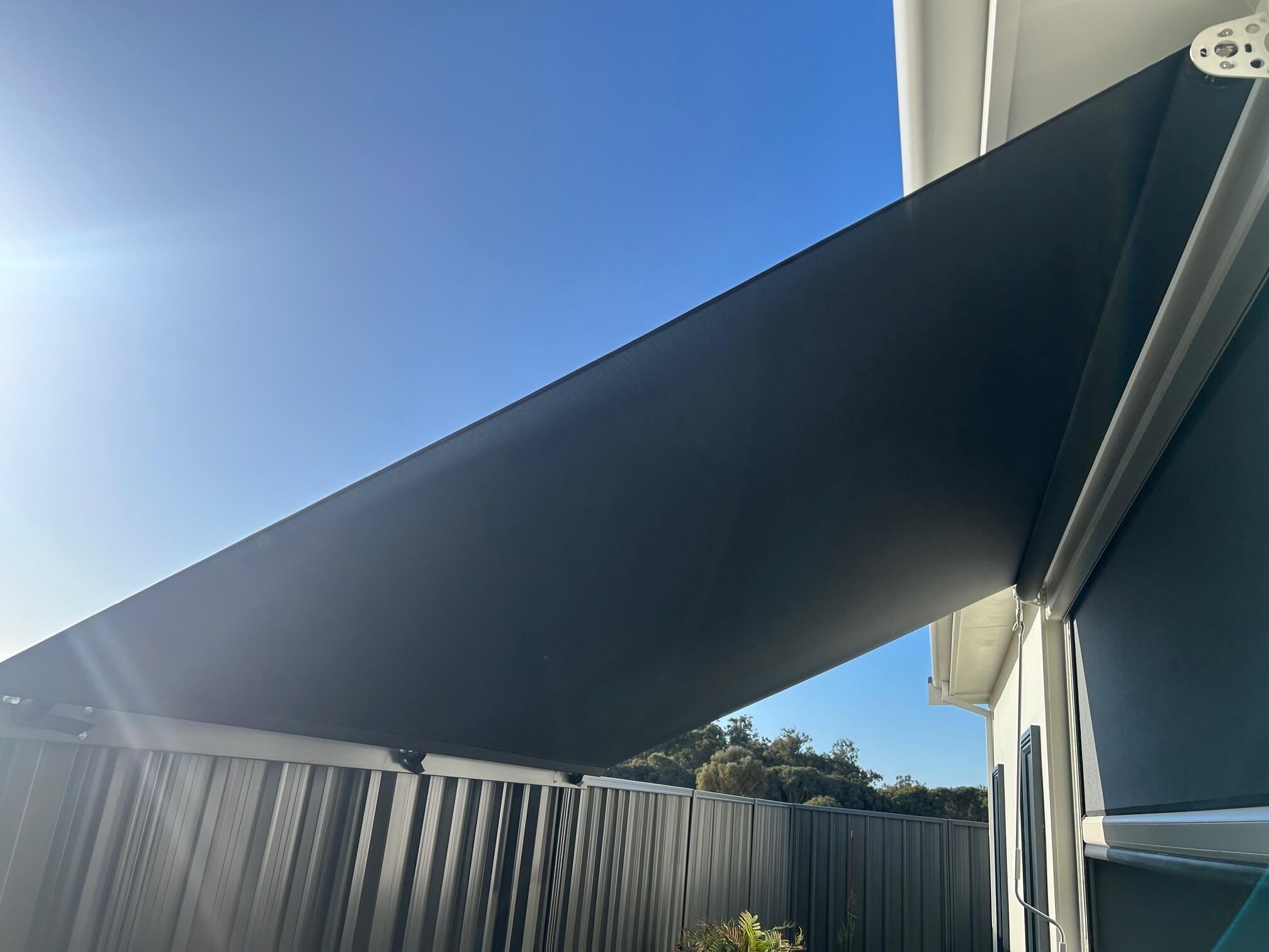 Dalyellup | eZip and Roof to Fence Blinds Double Installation | All ...