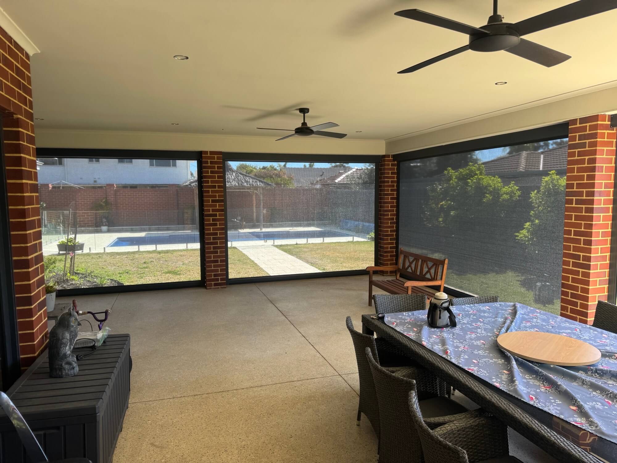 Riverton | Fully Enclosed eZIP® Outdoor Blinds | All About Shade