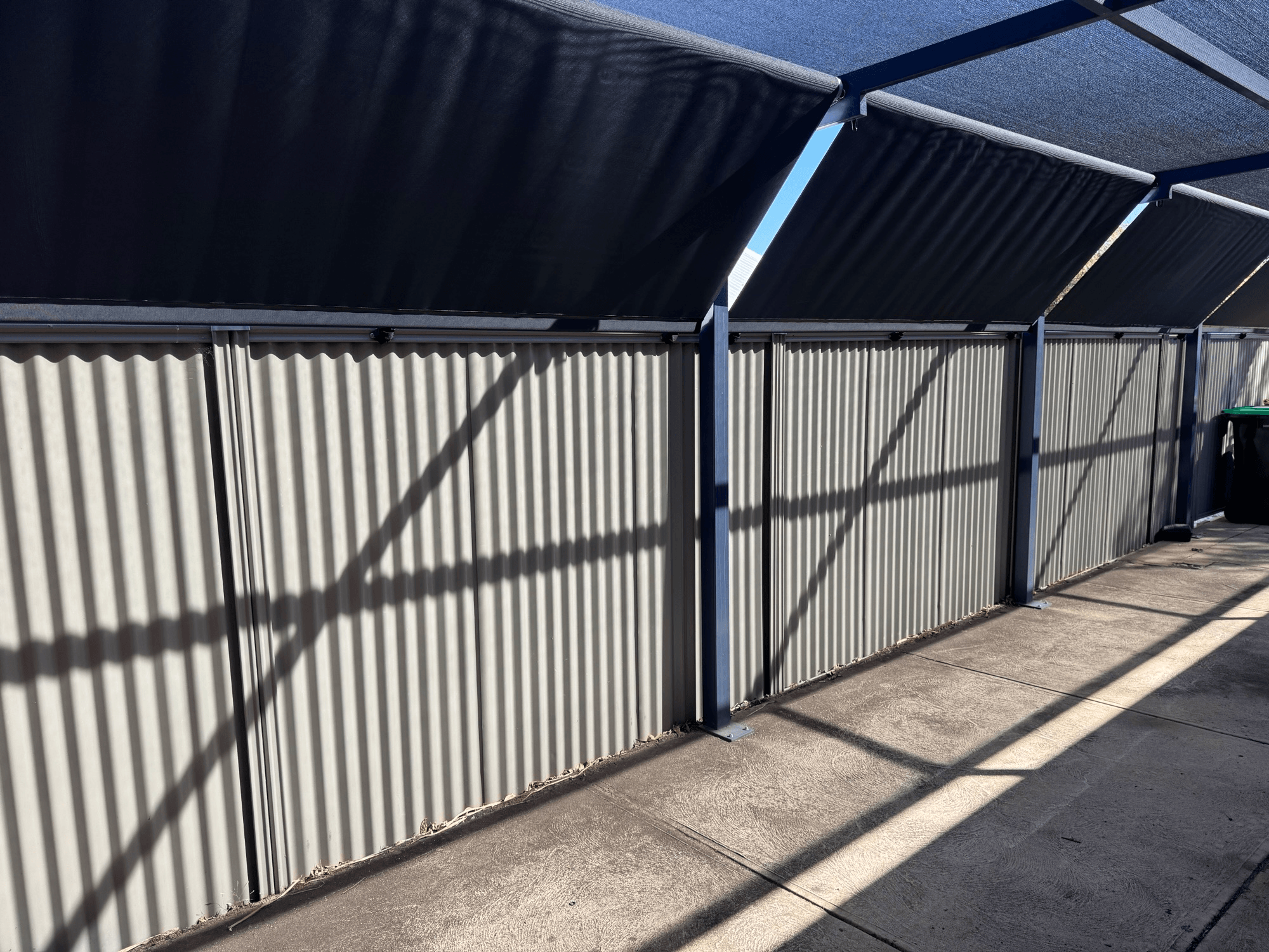 Waikiki | Versatile Roof to Fence Blinds | All About Shade